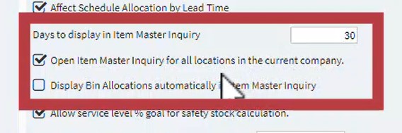 Prophet 21 Training Item Master Inquiry Atlas Precision Consulting